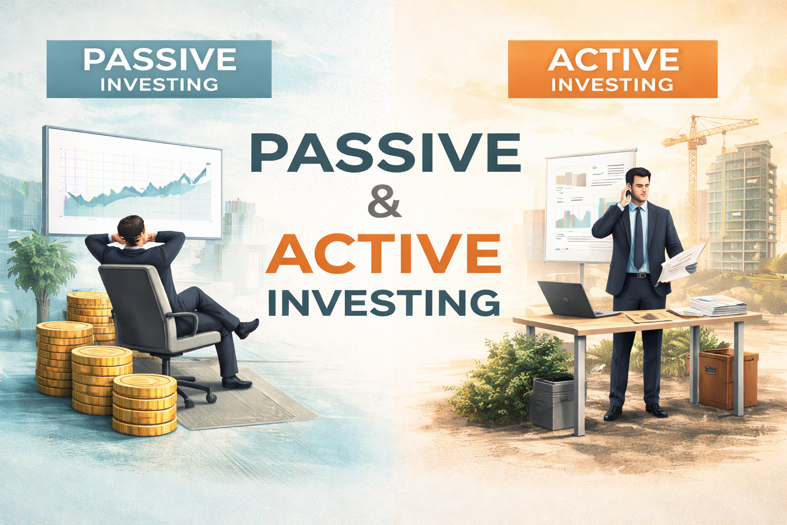 Investors often frame the choice between passive and active investing ...
